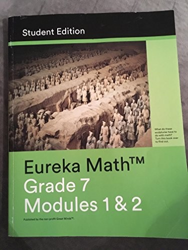 EUREKA MATH GRADE 7 MODULES 1 & 2 STUDENT EDITION 1632553163| eBay