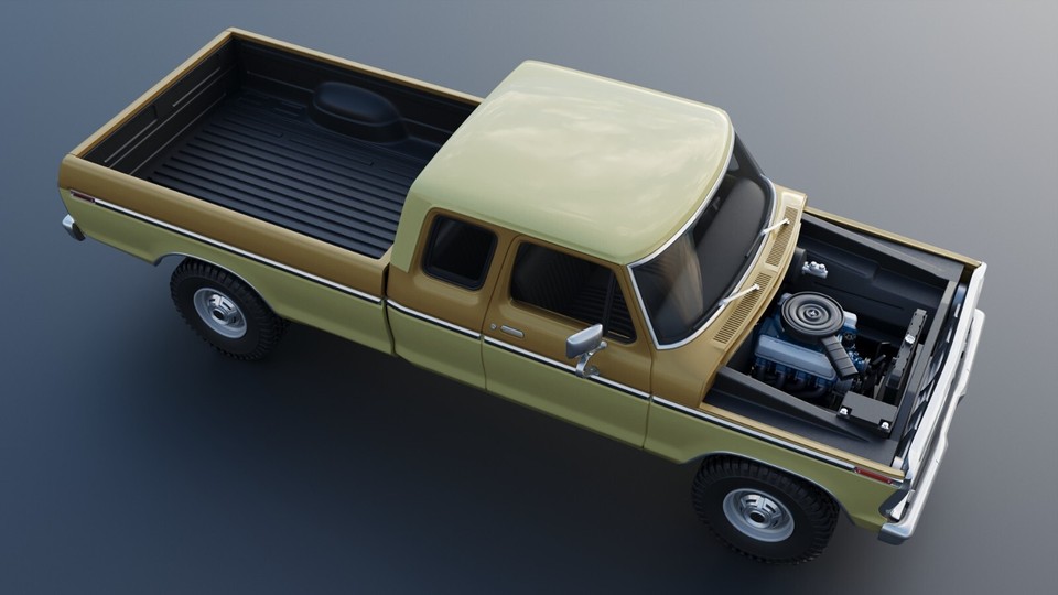 1974 F250 Super Cab Model Kit - 1/24 - 3D Printed | eBay