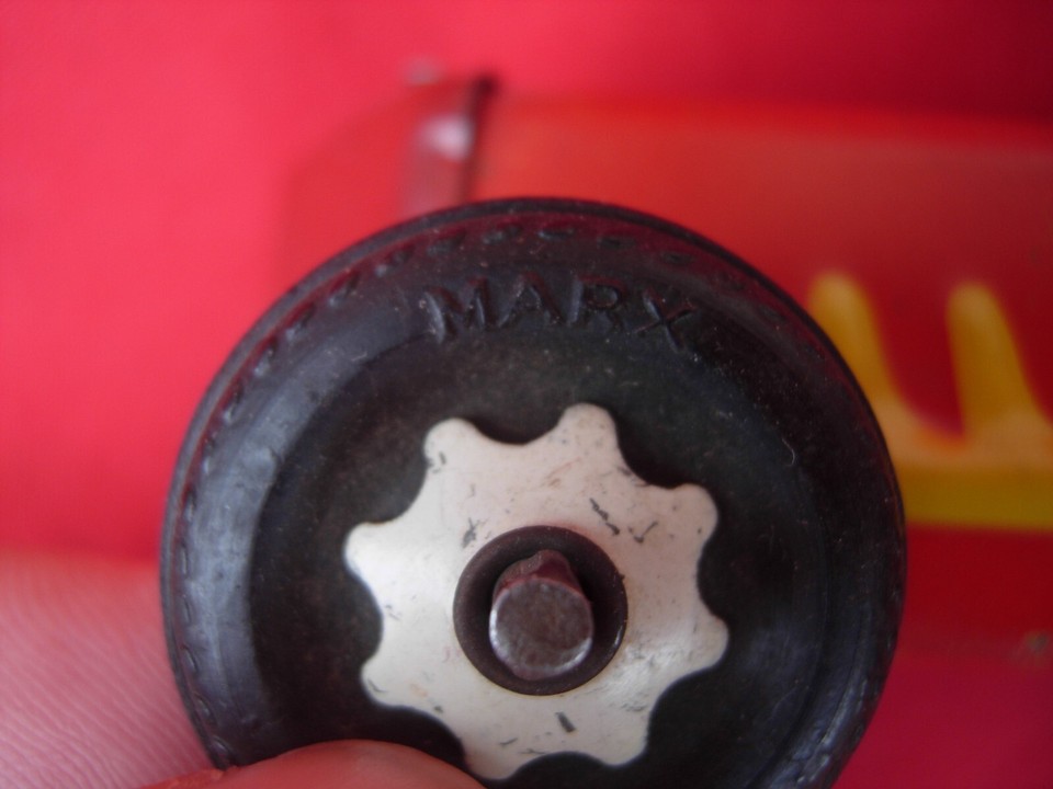 Louis Marx MAR Midget Racing Race Racer Car RUBBER WHEELS tires RARE | eBay