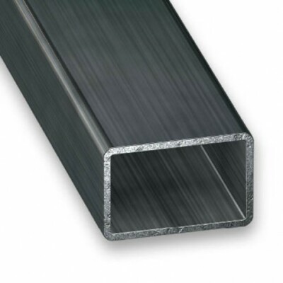 1M 2M Mild Steel Rectangular Tube Box Section 35MM x 20MM, 40MM x 27MM ...