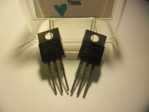 2x TEXAS INSTRUMENTS PHILIPNES ci,ic,TRANSISTOR 7806.7806C. | eBay