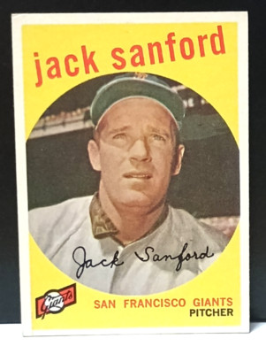 Jack Sanford 1959 Topps #275 (Nice Sharp Corners!!!) | eBay UK