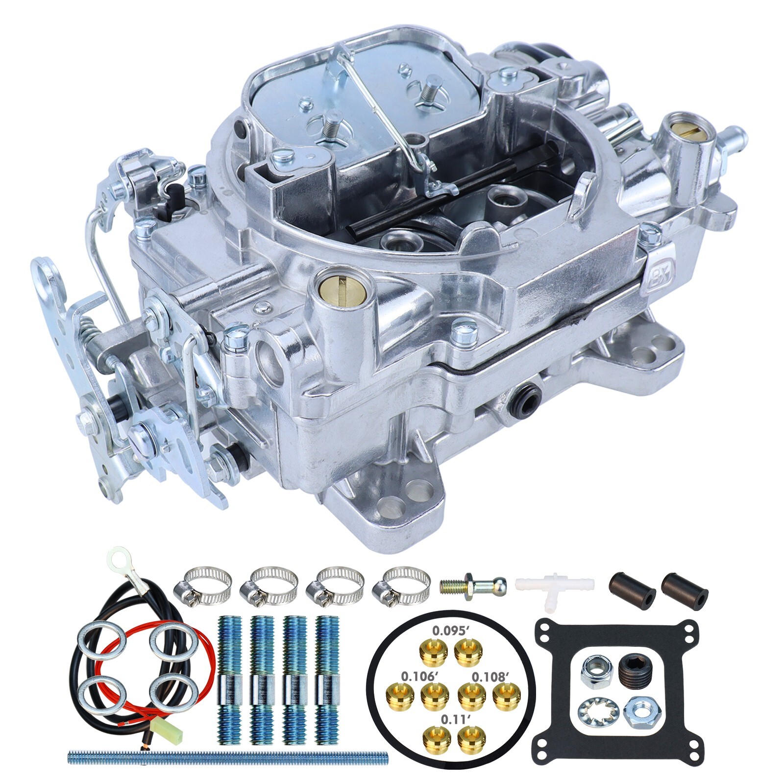 Edelbrock 1411 Performer 750 CFM 4 Barrel Carburetor, Electric Choke | eBay