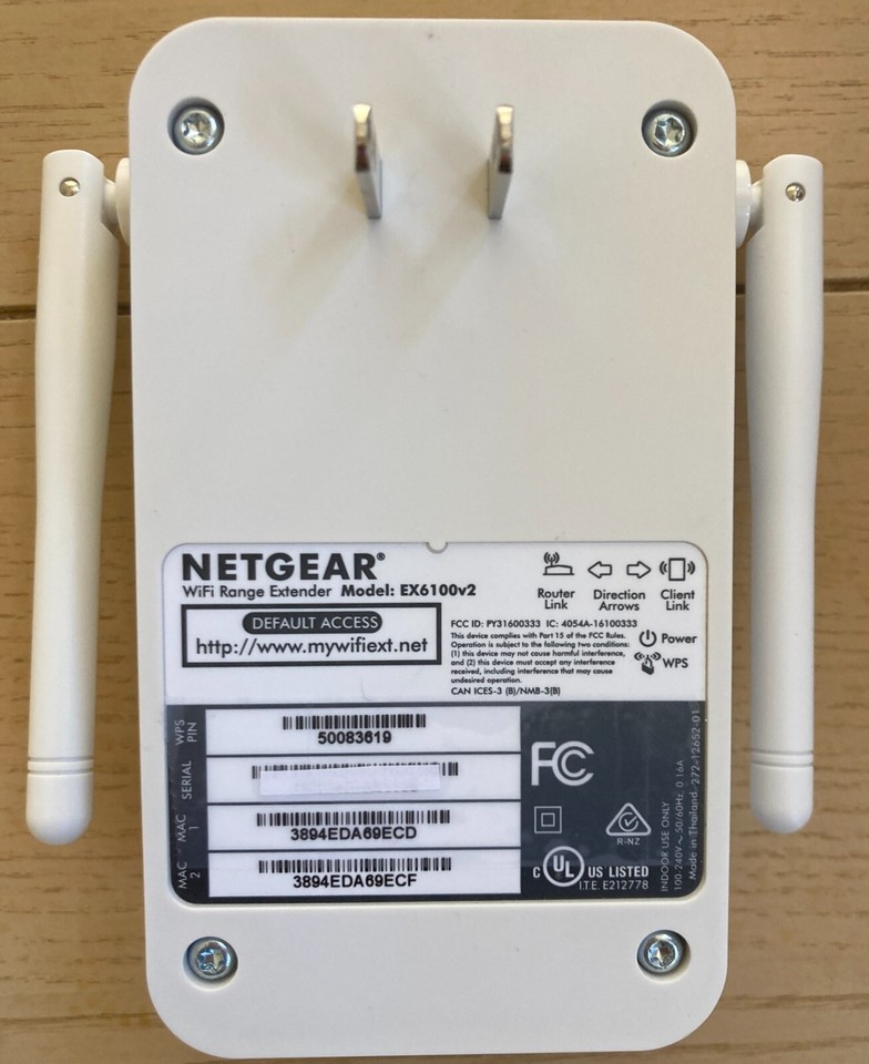 Netgear wifi range extender EX6100v2 | eBay