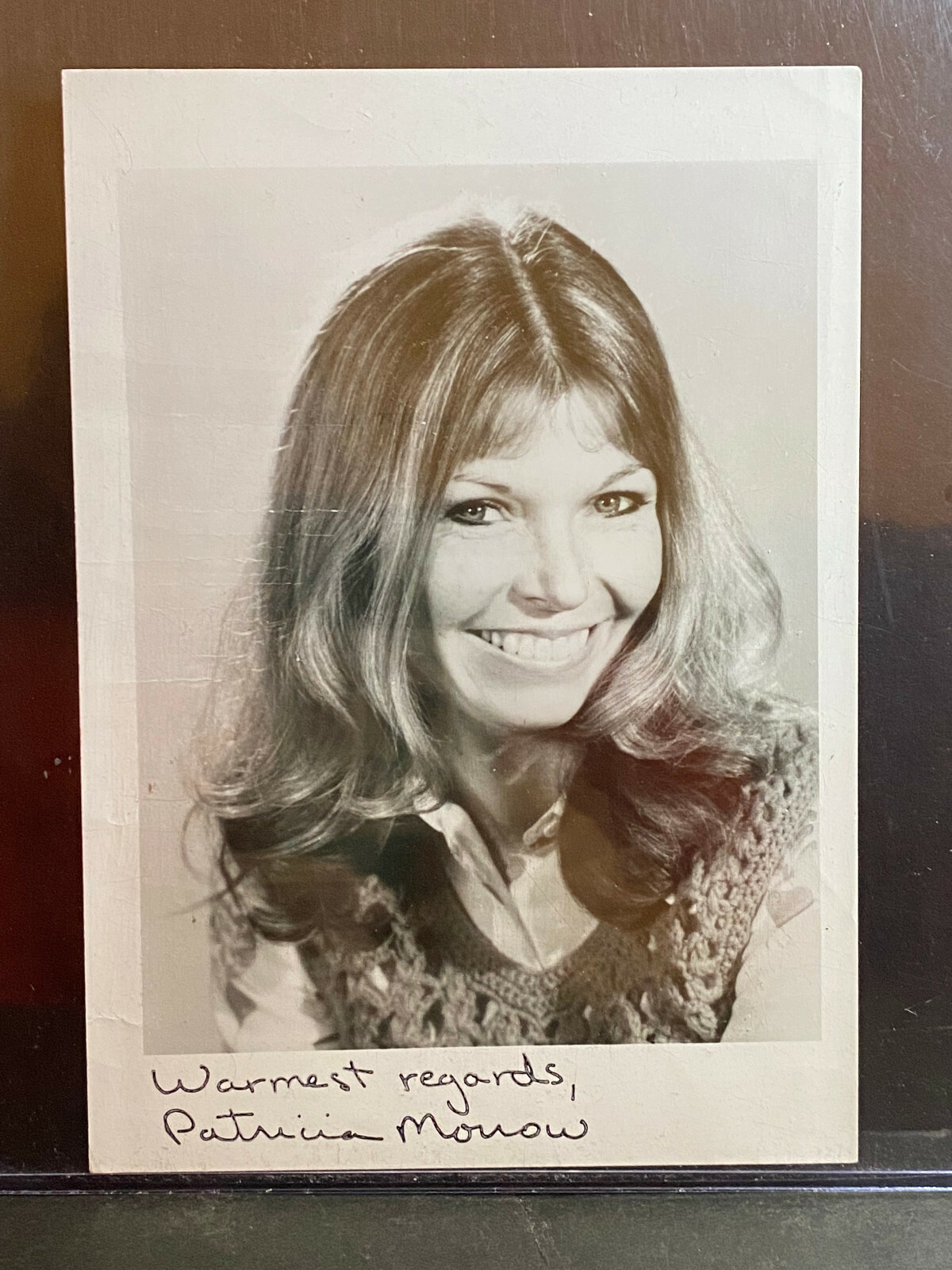 SIGNED Patricia Morrow 5x7 Photo AUTOGRAPHED "Peyton Place" "Perry ...