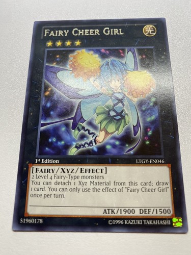 Yu-Gi-Oh! FAIRY CHEER GIRL Rare 1st Edition LTGY-EN046 MP | eBay UK