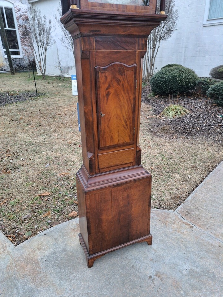 Mahogany Tall Case Clock, Hallam & Steveson Of Nottingham circa 1818 | eBay