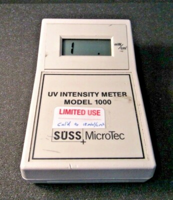 Suss MicroTec Model 1000 UV Intensity Meter "No Sensor" | eBay
