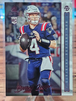 2022 Chronicles Luminance Football BAILEY ZAPPE Rookie Pink #209 ...