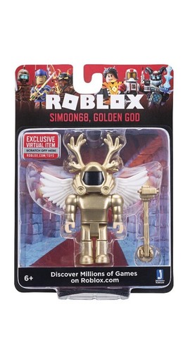 ROBLOX SIMOON68 GOLDEN GOD with EXCLUSIVE VIRTUAL CODE **NEW** | eBay