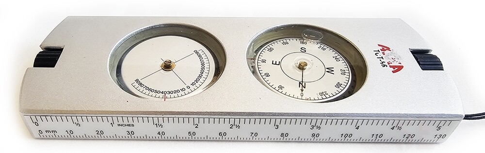 Bearing Height Measurement Compass Clinometer Azimuth Satellite Survey ...