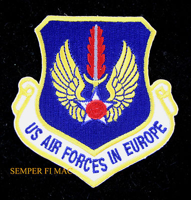US AIR FORCES IN EUROPE HAT PATCH US ARMY AIR CORPS PIN UP Ramstein AFB ...
