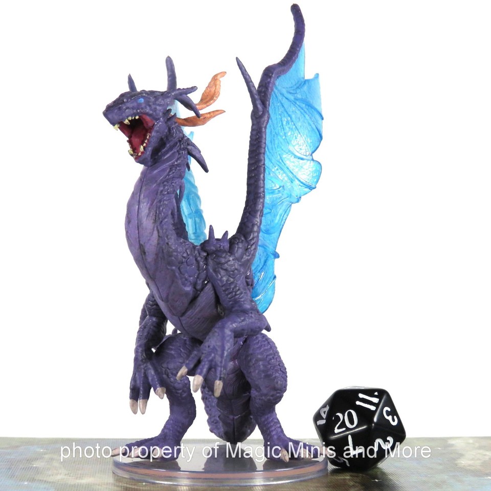 Planar Perils ~ YOUNG HAVOC DRAGON #43 Pathfinder Battles purple ...