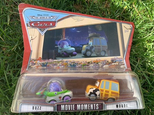 Disney Pixar Cars Supercharged Movie Moments Buzz & Woody Sealed IN BOX ...