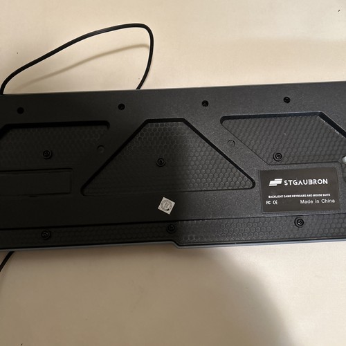 STGAUBRON RGB Gaming Keyboard With Raised Keys | eBay