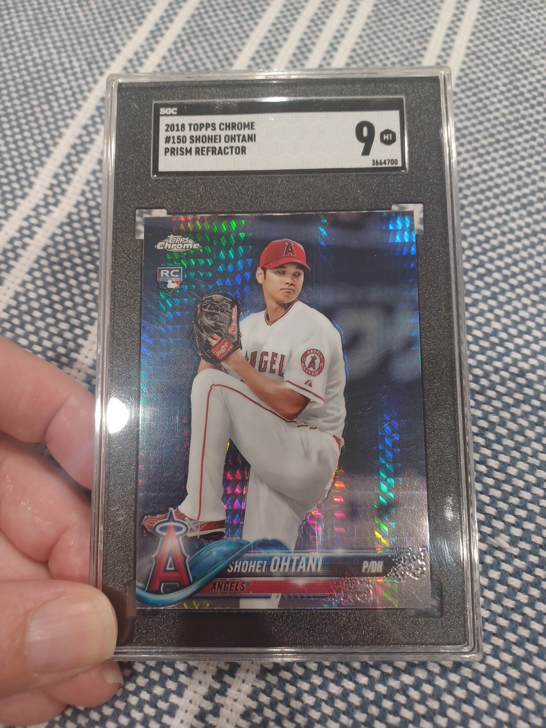 2018 Topps Chrome - Prism Refractor #150 Shohei Ohtani (RC) for sale ...