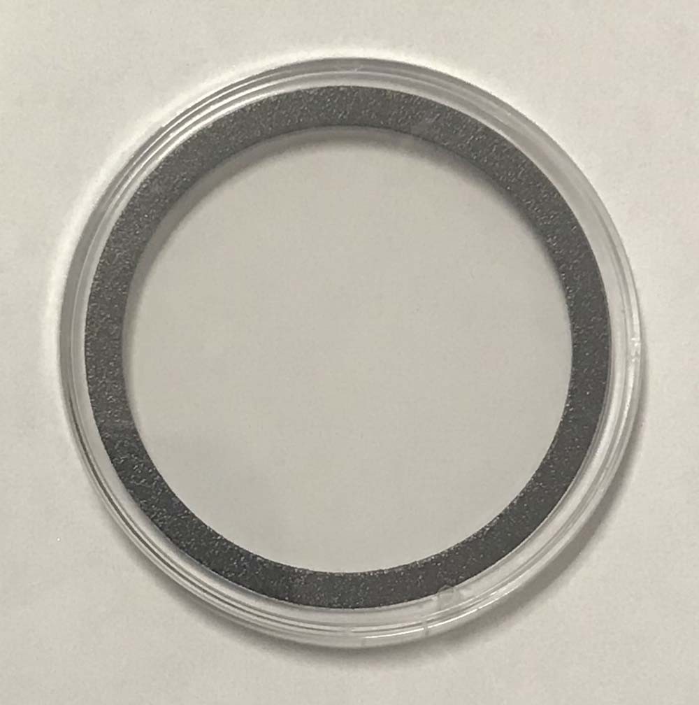 Coin Safe Capsules For 40mm American Silver Eagle $ w/ Black Ring Pack ...