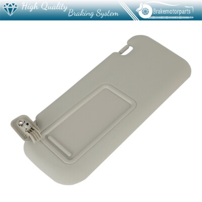 Driver side Sun Visor W/O lamp Gray For 10-13 Mazda 3 2.0L 2.3L 2.5L | eBay