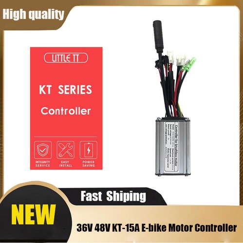 Ebike 36/48V KT-15A 6mos Square Wave Controller For 250W-350W Brushless ...
