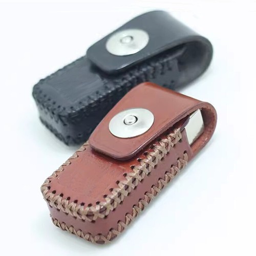 Leather Lighter Case Cover Holder Sleeve Pouches Belt Loop for Dunhill ...