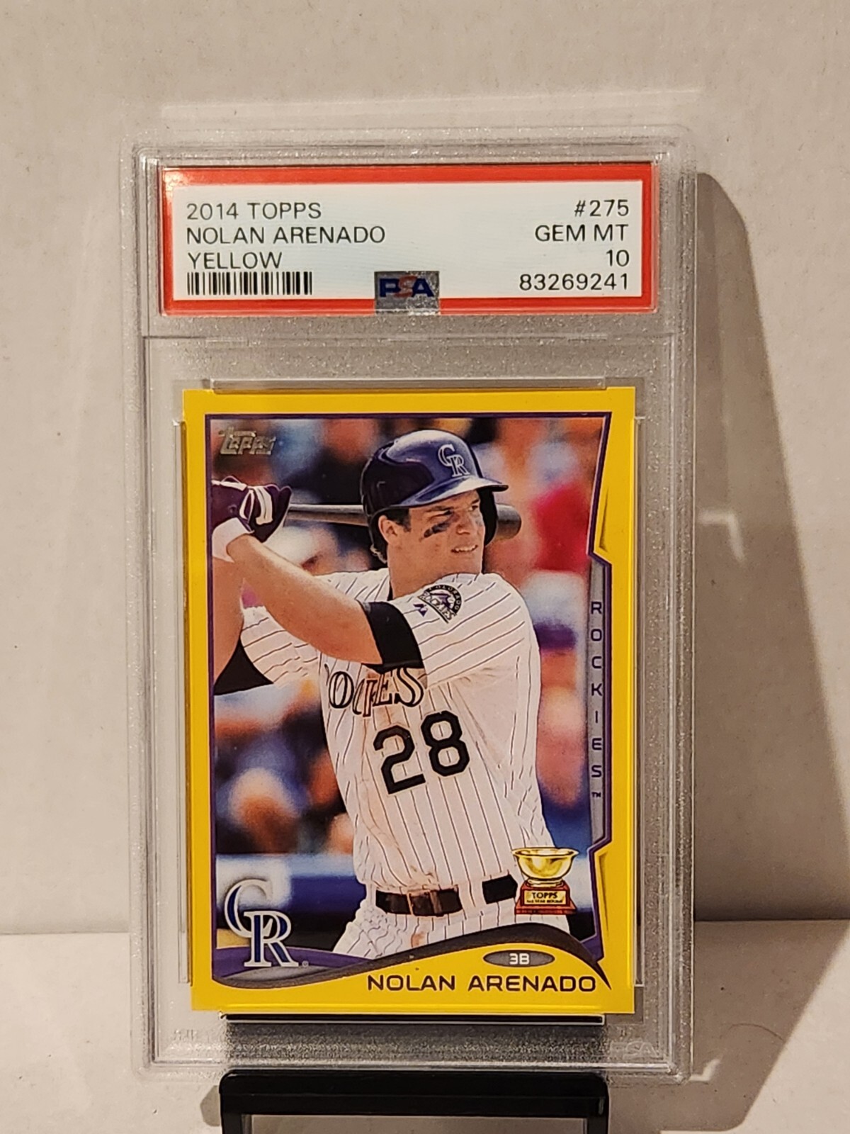 2014 Topps - Nolan Arenado #275 Yellow for sale online | eBay