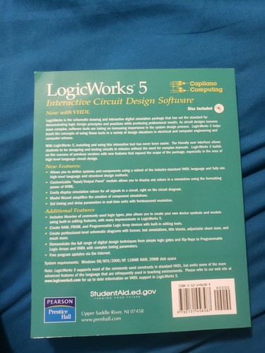LogicWorks 5 Interactive Software by Ltd. Capilano Computing Systems ...