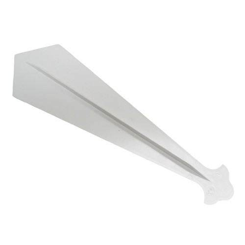 White plastic Upvc Finial Fascia Joint for Gable Roof Apex | eBay UK
