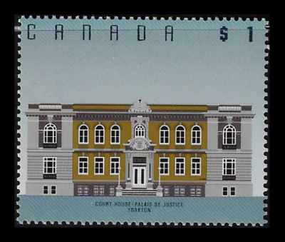 Canada Stamps — 1994, Architecture: Court House, Yorkton, SK #1375 ...