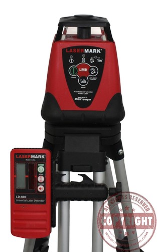 LASERMARK LMH SELF-LEVELING ROTARY LASER LEVEL, TRANSIT, SPECTRA, LEICA ...