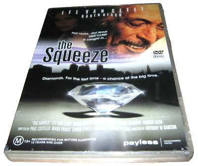 The Squeeze - Lee Van Cleef - New Sealed DVD - Region 4 | eBay