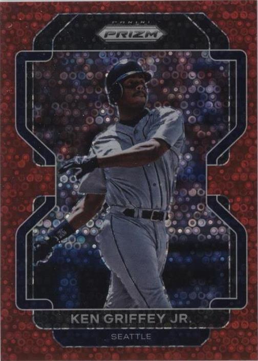 2022 Panini Prizm - Tier III Ken Griffey Jr #264 Red Donut Circle Prizm ...