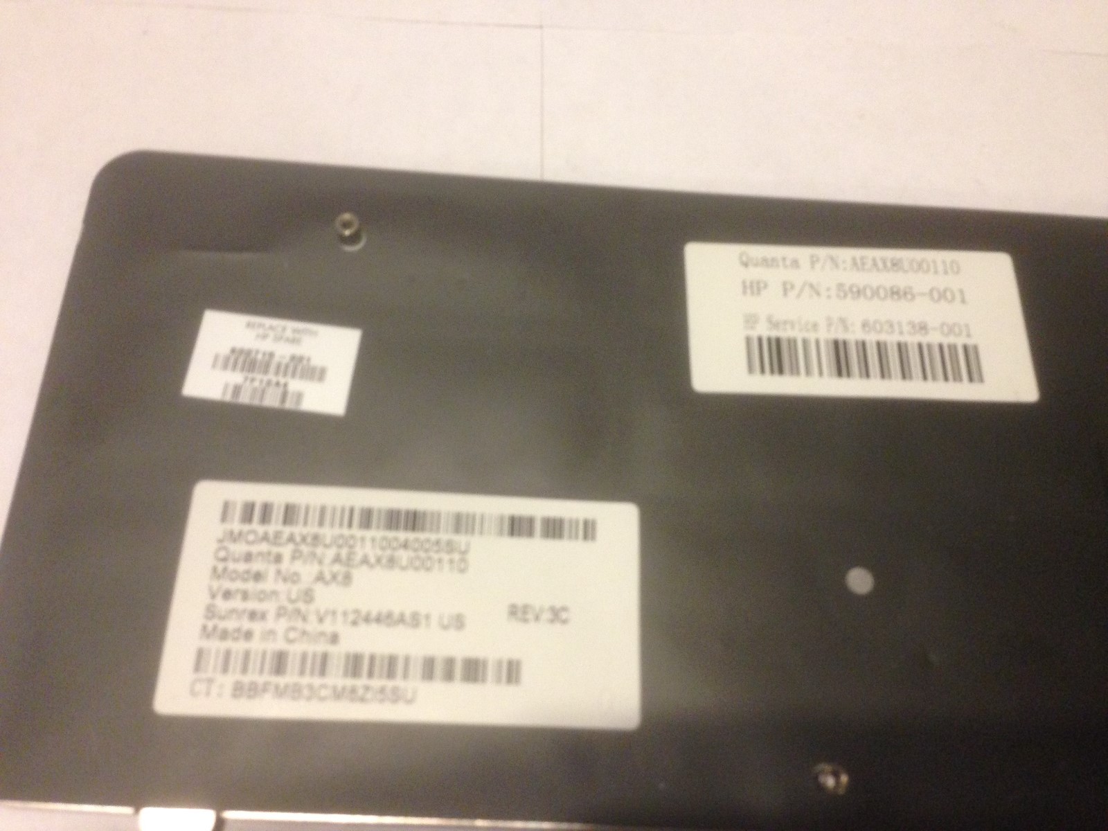 HP Compaq G72 CQ72 Series Laptop Keyboard Key cap kit 600715-001 590086 ...