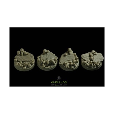 Alien Lab Skull Bases 32mm Skulls (Round Bases) Pack New | eBay