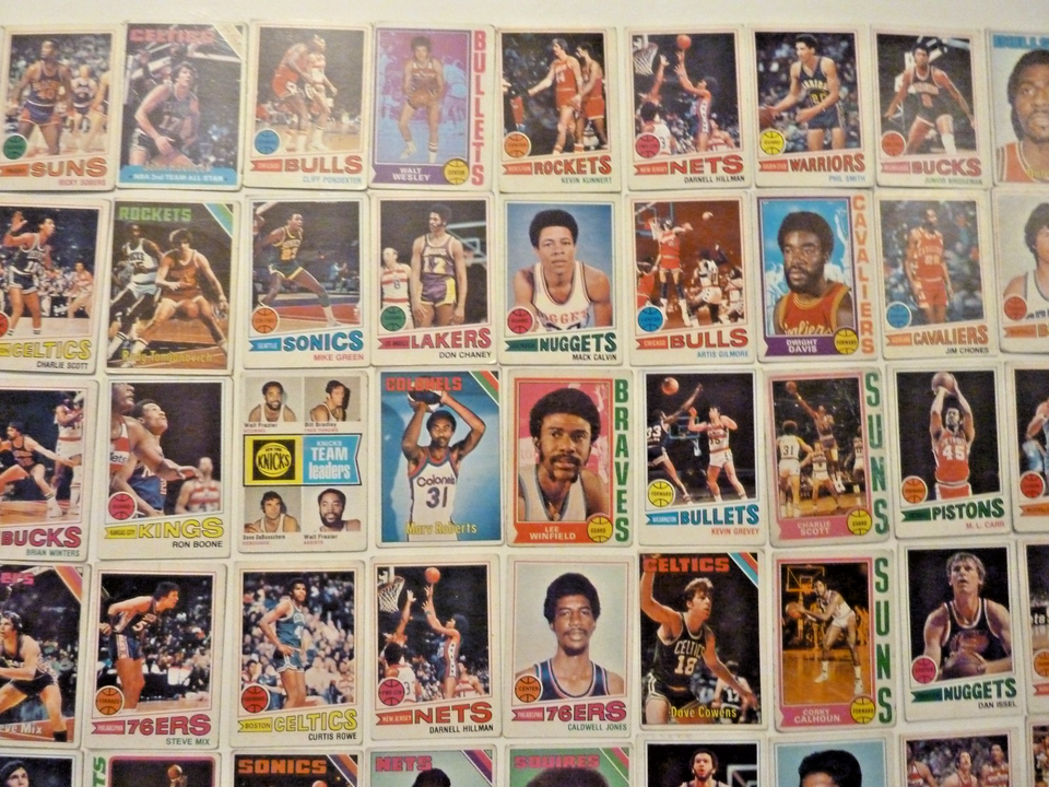 Vintage 1970s Topps NBA Set Of 250 Basketball Cards Lot 70s | eBay
