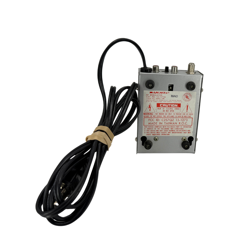 Archer RF Modulator 15-1273A Radio Shack Video Audio Converter | eBay