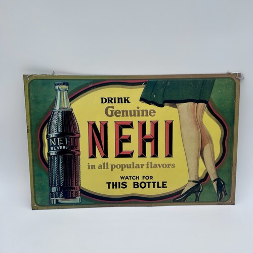 Vintage Nehi Pop Soda Metal Sign RC Cola 1993 High Heels Watch For This ...