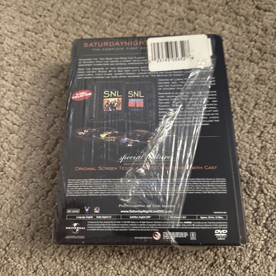 SNL SATURDAY NIGHT LIVE The Complete First Season 8-DISC SET 1975-1976 ...