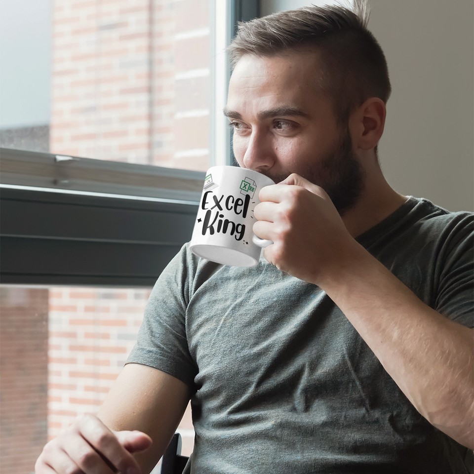 Excel King - Spreadsheet Expert Mug | eBay UK