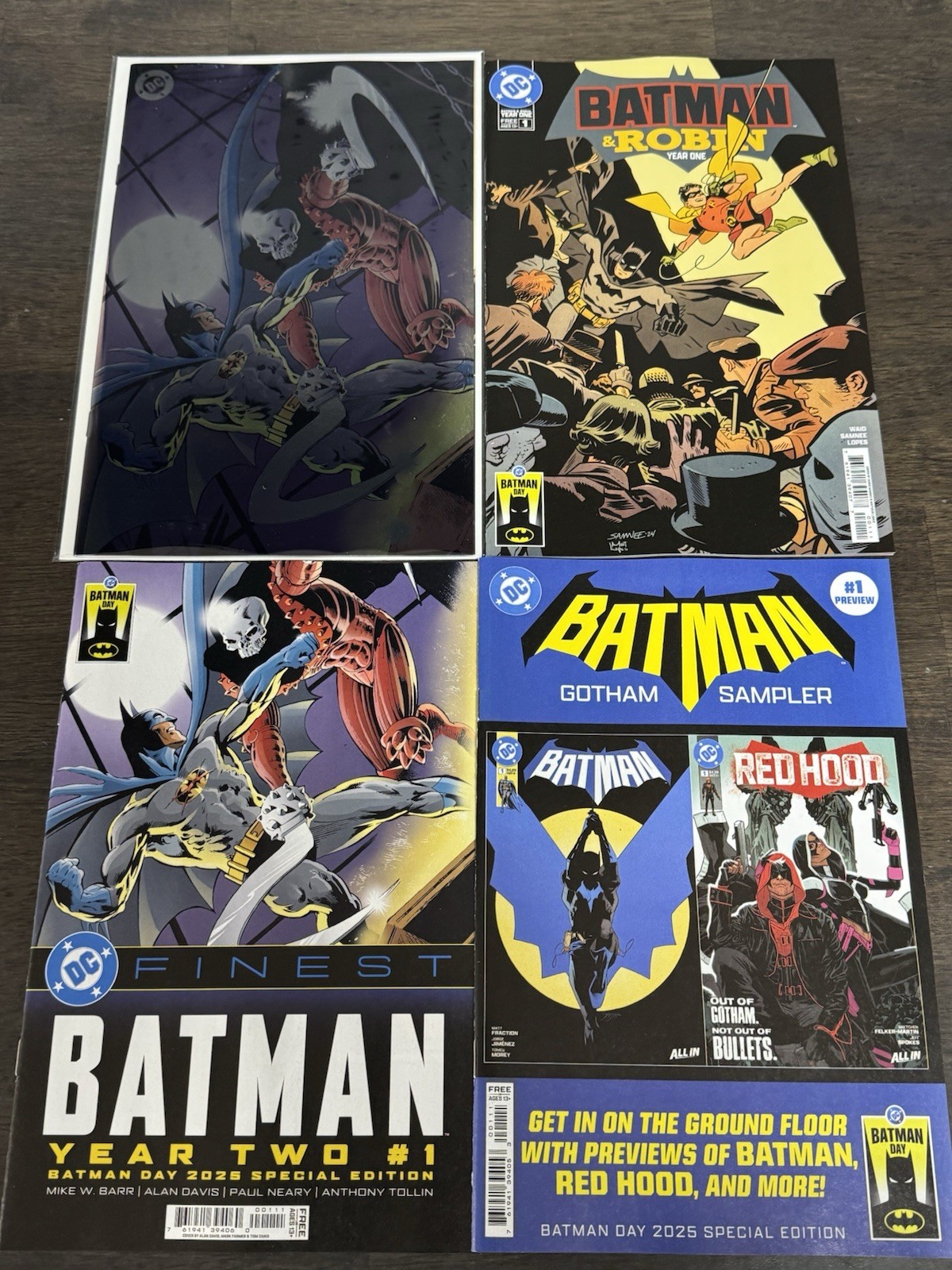 DC Comics Batman Day 2025 Batman Year Two #1 Facsimile Foil Cover ...