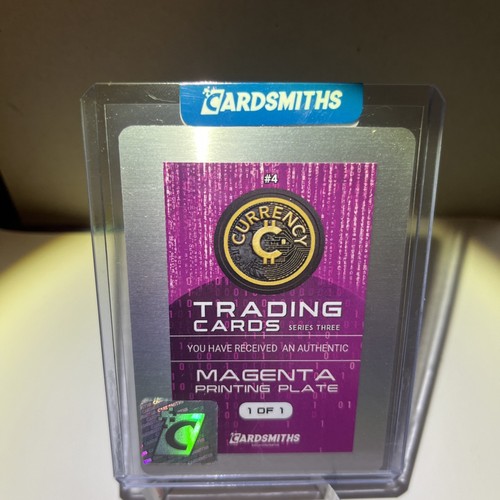 Extremely Rare Cardsmiths Currency Printing Plate #4 Diamonds Hands ...