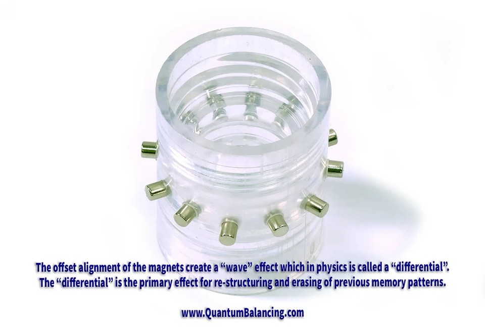 Water Implosion Vortexer for Energized Structured Water Quartz Magnet ...