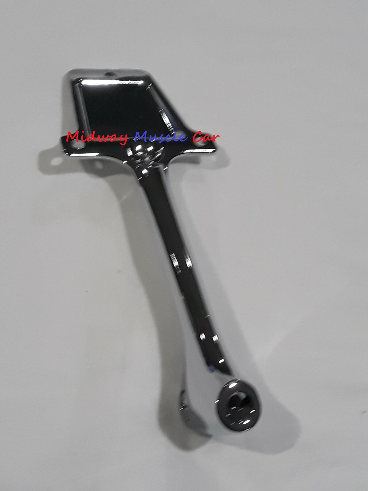 Chrome Rear View Mirror Mounting Bracket 60-71 Chevy GMC Pickup Truck ...