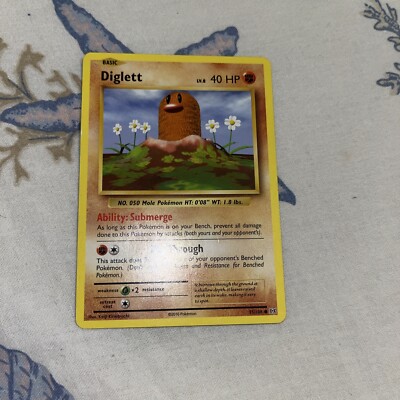 Pokémon TCG Diglett XY Evolutions 55/108 Regular Common | eBay