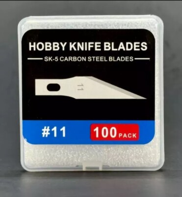 100PCS Blades #11 Exacto Knife For x-Acto Hobby Multi Tool Art Craft ...