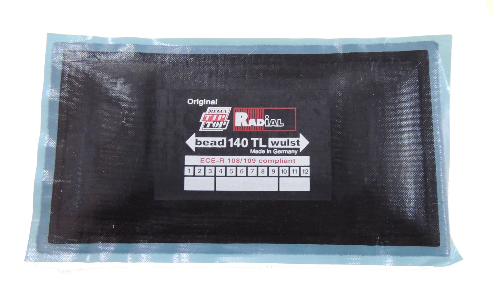 RAD 140TL Rema Tip Top Radial Repair Patches 195mm x 100mm Pack Of 5 ...