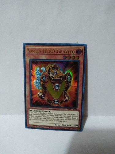 Yu-Gi-Oh! TCG Vision HERO Gravito Ghosts From the Past: The 2nd ...