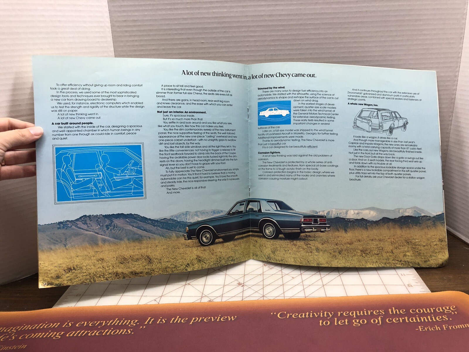 1977 Chevrolet Caprice Classic & Impala Car Dealer Sales Catalog - B17 ...