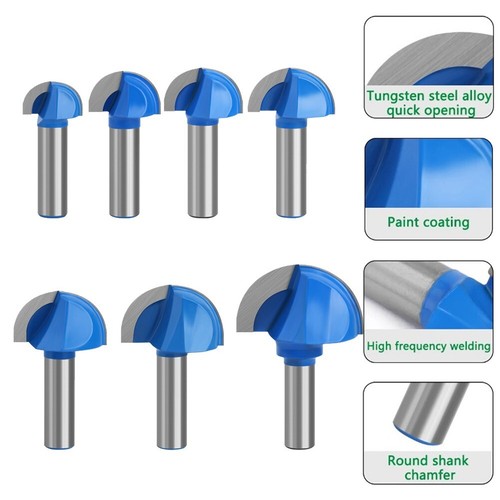 Bit de crique de nez rond efficace et polyvalent pour applications de ...