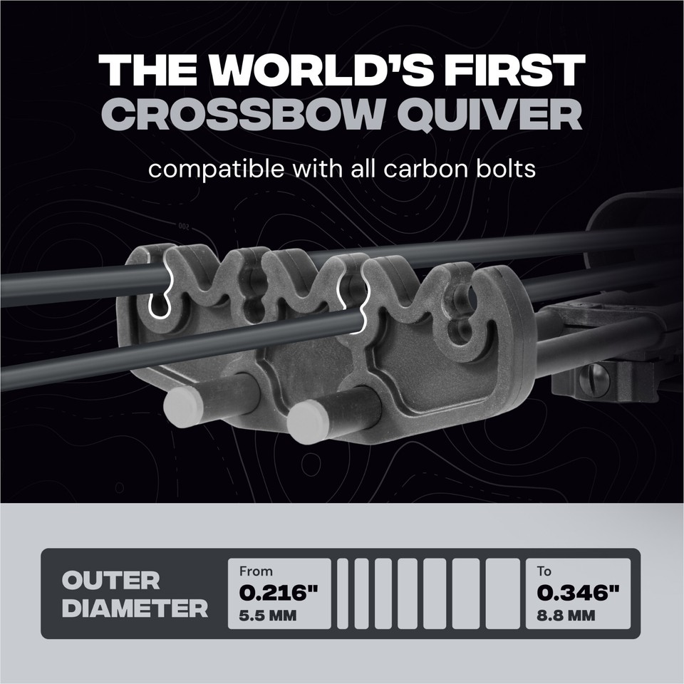 BALLISTA BAT Reverse L-Stock Hunting Crossbow Bundle - Quiver, 4x32 ...