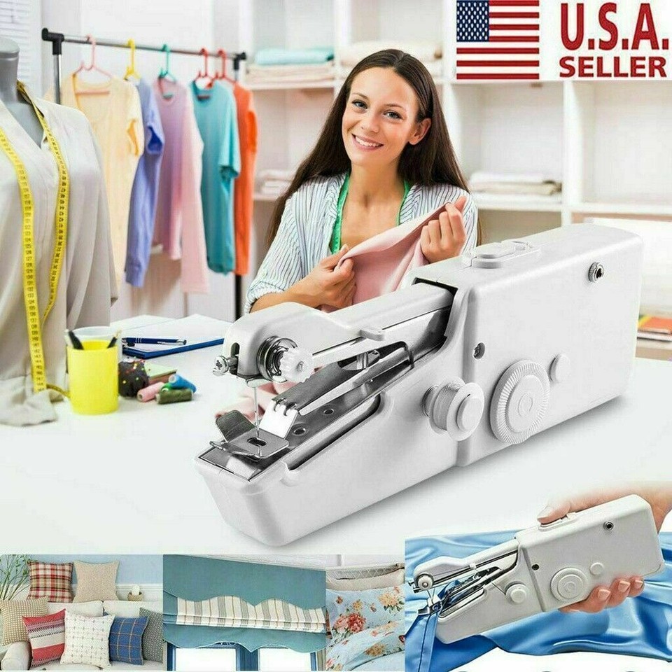 🔥Portable Smart Electric Tailor Stitch Handheld Sewing Mini Machine ...